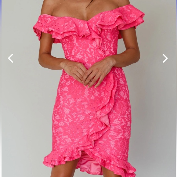 Angel Biba | Dresses | Hot Pink Angel Biba | Poshmark